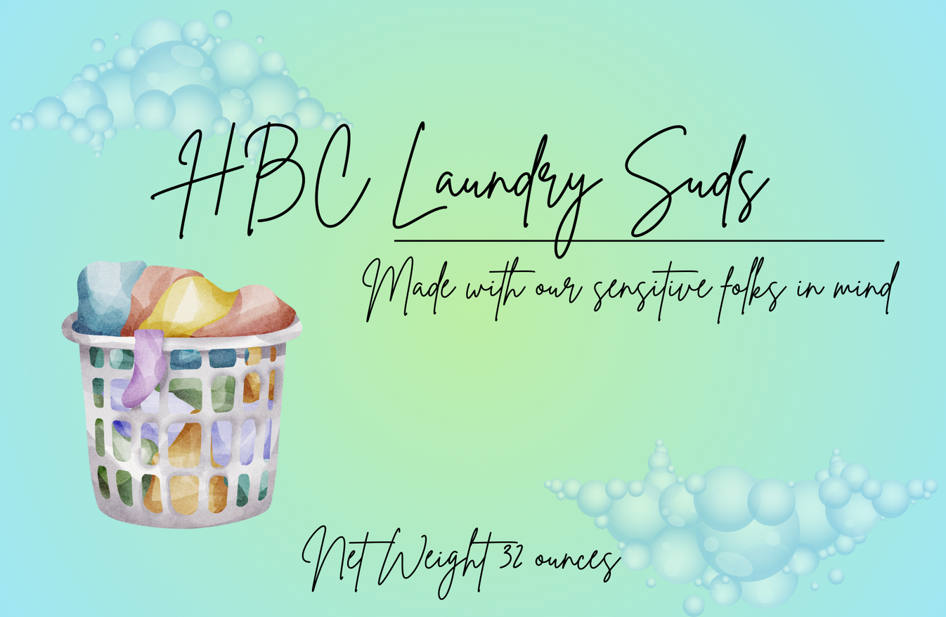 HBC Laundry Suds Liquid Laundry Detergent – HBC Organics